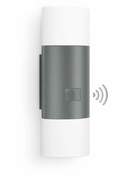 STEINEL SENSOR-AUSSENLEUCHTE L 910 LED Wandleuchte anthrazit 11 Watt ...