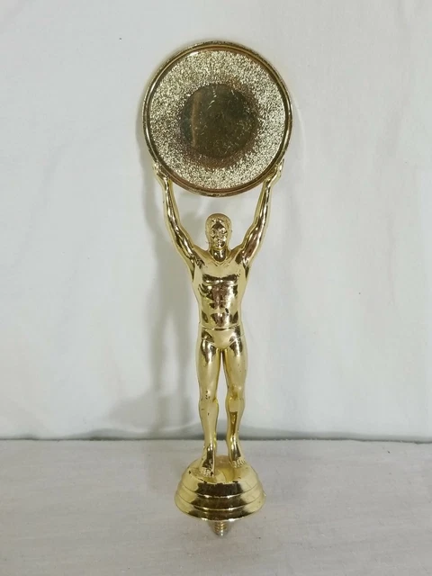 VINTAGE GOLD GOD of Victory Olympian Trophy Topper Hood Ornament 4 ...