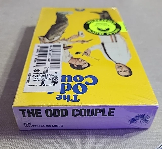 THE ODD COUPLE VHS 1990 Comedy Movie Video Paramount NOS SEALED £9.45 ...
