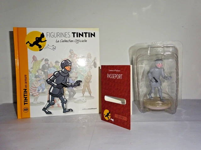 FIGURINE TINTIN COLLECTION officielle n°49 - Tintin en armure EUR 14,99 ...