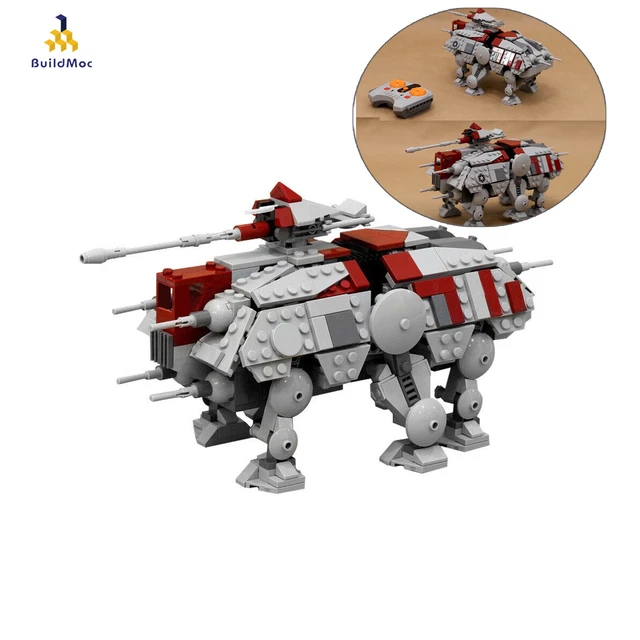BUILDMOC AT-TE WALKER Model with Power Functions 555 Bricks Building ...
