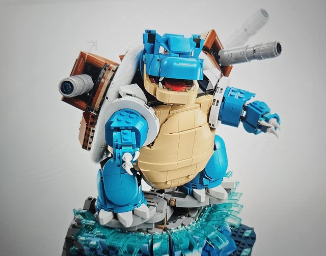 LEGO POKEMON BLASTOISE from set 72153 - presale/dispatch 27th feb £200. ...