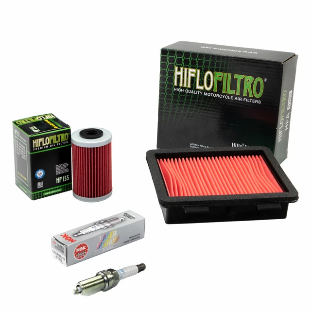 PACK DE MAINTENANCE pour KTM Duke 125 390 2017-2021 Filtre + à Huile ...