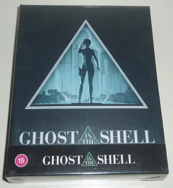 GHOST IN THE Shell 4K 2-Disc Blu-Ray Steelbook Collector's Edition Neu ...
