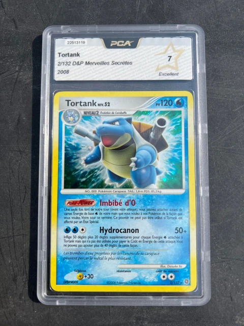 CARTE POKÉMON TORTANK Holo PCA 7 2/132 Merveilles Secrètes EUR 8,50 ...