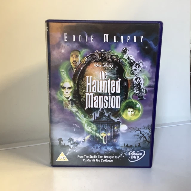 DISNEY THE HAUNTED Mansion DVD 2004 Walt Disney Eddie Murphy Cert Pg ...