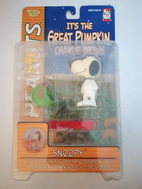 PEANUTS IT'S THE Great Pumpkin Charlie Brown Snoopy & Woodstock figure EUR 22,08 - PicClick IT