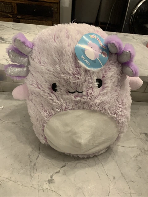 SQUISHMALLOWS FUZZAMALLOWS MONICA the Axolotl 12" 2022 New with tags £ ...