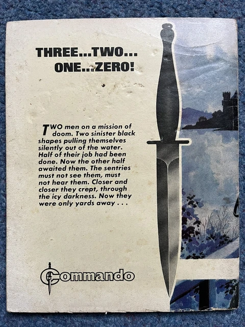 COMMANDO WAR STORIES in Pictures Comics No. 974 Three Two One Zero! EUR ...