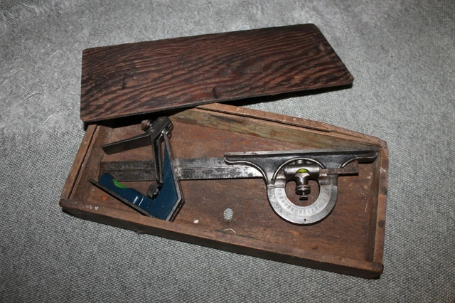 VINTAGE MOORE & Wright Combination Set in original box. £80.00 ...