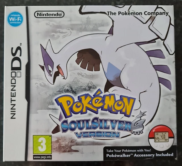 POKÉMON SOUL SILVER With Pokéwalker & Belt Clip £135.00 - PicClick UK