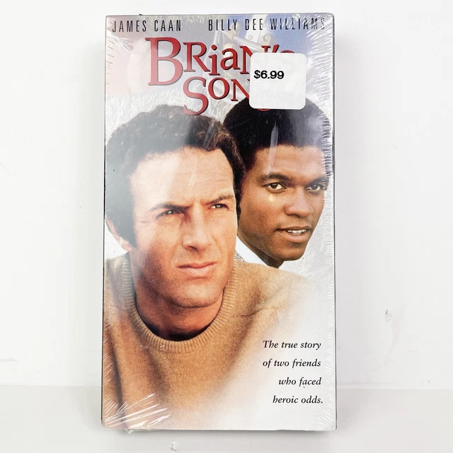BRIAN'S SONG (VHS 1996) James Caan Billy Dee Williams New Sealed W ...