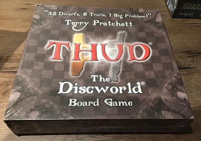 THUD THE DISCWORLD Board Game Sealed but has a damaged corner - Terry ...