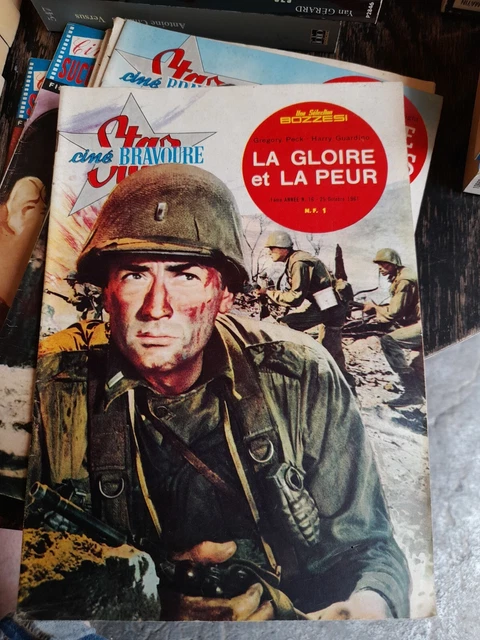 REVUE STAR CINÉ Bravoure 1ère année No 16 de 1961 - La gloire et la ...