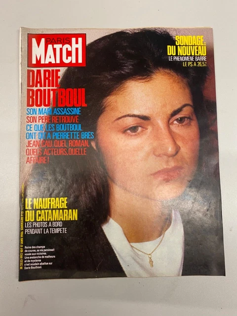 PARIS MATCH MIREILLE MATHIEU Michel DELPECH BOUTBOUL HOSSEIN pa cd disque Vinyle EUR 8,00 ...