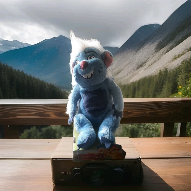 THE LION GUARD Bunga The Skunk Disney 7"Plush Cuddly Soft Toy Teddy ...