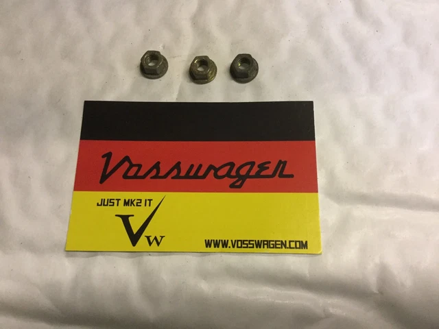 VW GOLF MK2 GENUINE REAR TAILGATE BOOTLID SPOILER NUTS 8mm EUR 7,13 ...