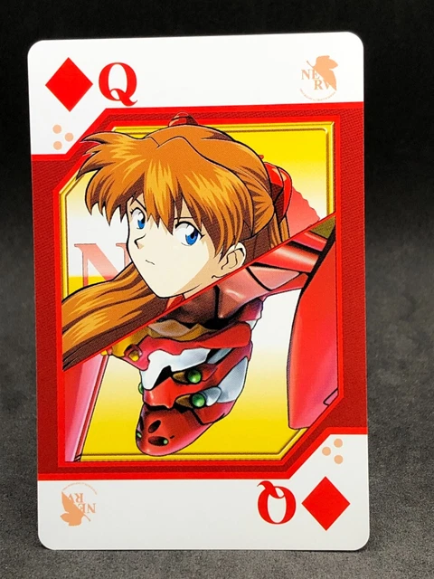 ASUKA LANGLEY NEON Genesis Evangelion Second Impact Playing Card Japan ...