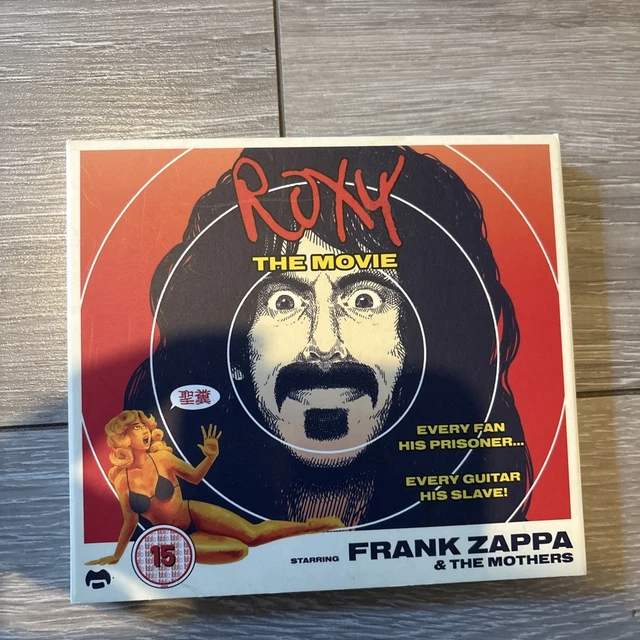 FRANK ZAPPA - Roxy The Movie Region 0 NTSC DVD with CD 2015 Eagle ...