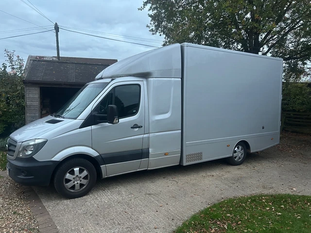 MERCEDES SPRINTER 316 CDI Box Van LEFT HAND DRIVE (LHD) Sleeper Cab £ ...