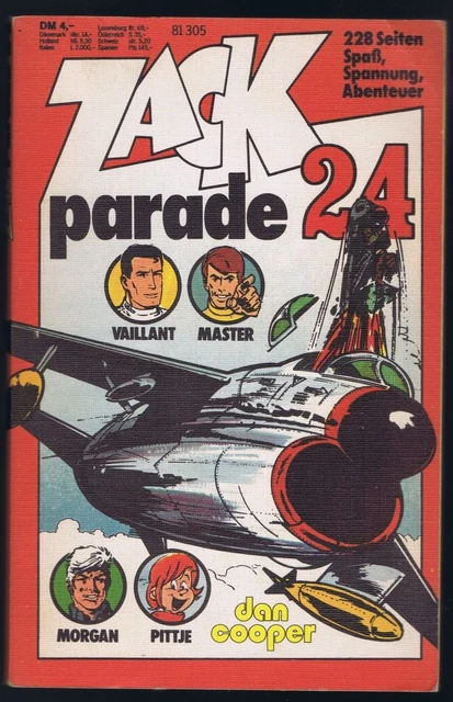 ZACK PARADE 24 Michel Vaillant Dan Cooper Rick Master EUR 4,00 ...