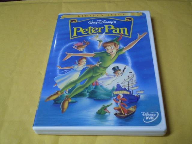 PETER PAN (DVD, 2002) Disney Limited Issue w/Original Insert £4.40 ...