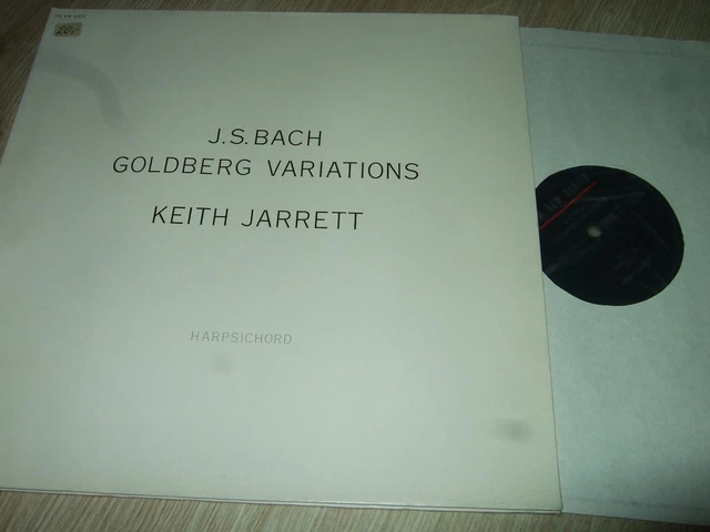 KEITH JARRETT : Js Bach Goldberg Variations Lp 1989 Ecm Germany EUR 1,99 - PicClick IT