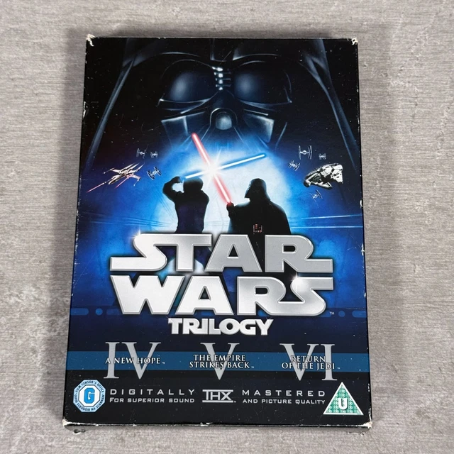 STAR WARS THE Original Trilogy DVD Box Set ~ 4 5 6 Original Theatrical ...