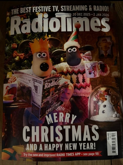 TV TIMES MAG 20 December 2025 - 2 January 2026 - Christmas Double Issue ...