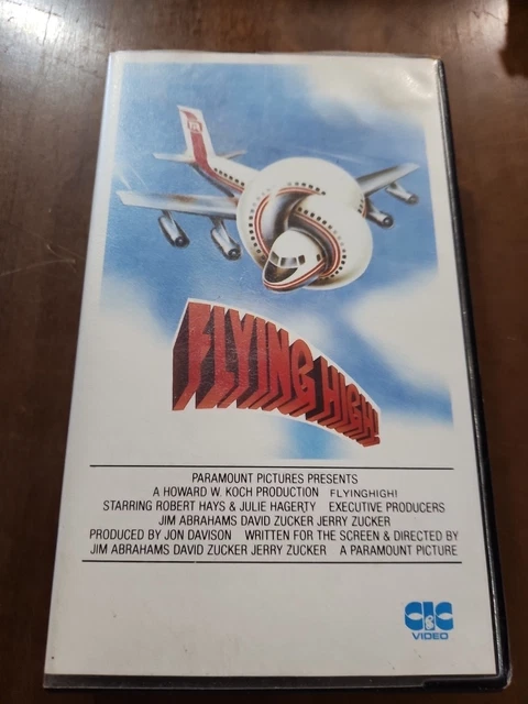 FLYING HIGH VHS Original 1980's Release Brand New Sealed !!RARE!! $200. ...