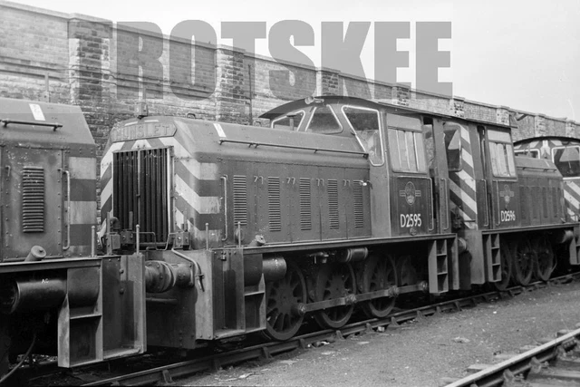 35MM NEGATIVE BR British Railways Diesel Loco Class 05 D2595 c1960s SC £4.99 - PicClick UK