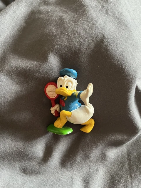 VINTAGE DONALD DUCK PVC Figure Walt Disney Tennis Player 1980’s £5.99 ...