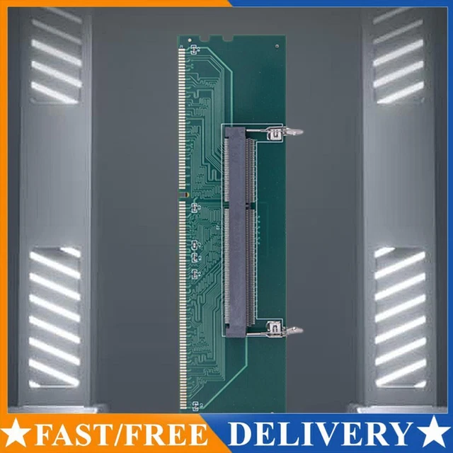 Laptop To Desktop Memory Adapter Ddr3 Ddr4 Ddr5 Connector Card Memory Stick Au Eur 898