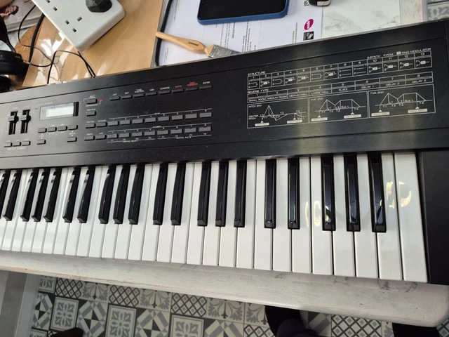 ROLAND D-10 SYNTHESIZER plus operation manual £114.42 - PicClick UK