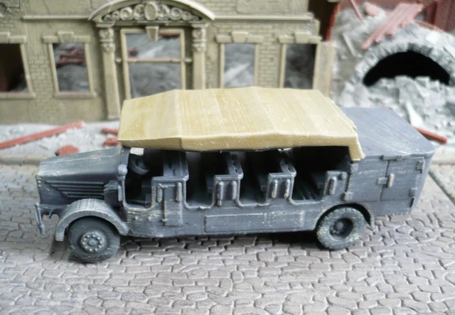 WEHRMACHT- SD.KFZ.415 FLAKMESSTRUPPKRAFTWAGEN 1:87 HO gebaut&bemalt EUR ...
