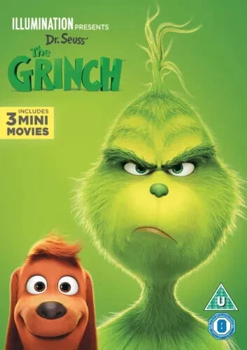 THE GRINCH (DVD) Scott Mosier Benedict Cumberbatch Rashida Jones Angela ...