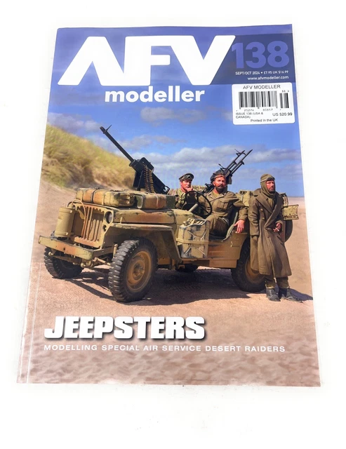 AFV MODELLER MAGAZINE September October 2024 Issue 138 Jeepsters ...