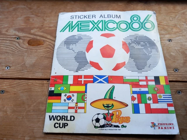MEXICO 86 STICKER album £82.00 - PicClick UK