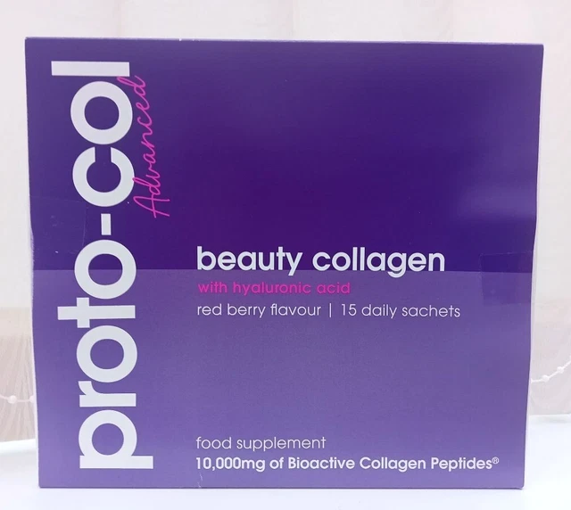 PROTO-COL BEAUTY COLLAGEN Supplement with Hyaluronic Acid Bioactive ...