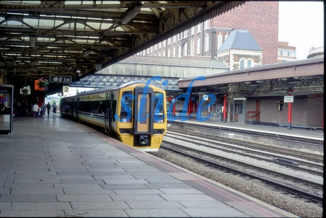 BRITISH RAIL DIESEL Multiple Unit Express Dmu 158834 1992 Newport Ori ...