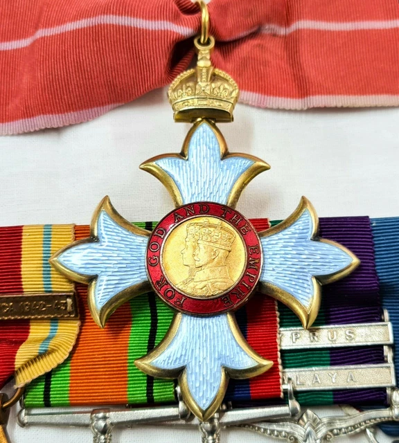 BRITISH WW2 RAF medals CBE Air Commodore Henry Gordon Blair 31 SQN ...