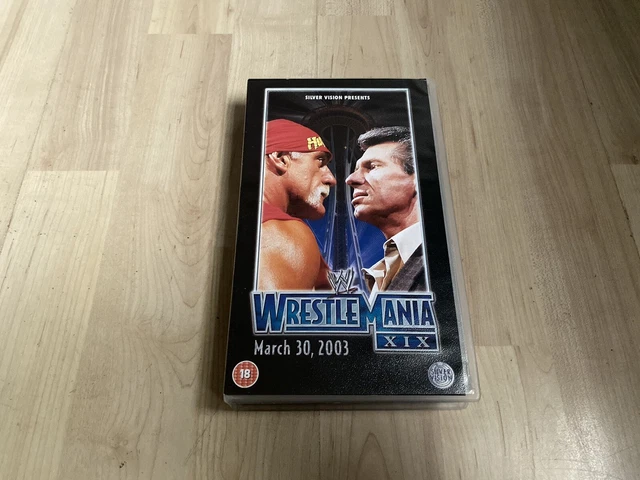 WWF / WWE Wrestlemania 19 VHS - Rare £6.00 - PicClick UK