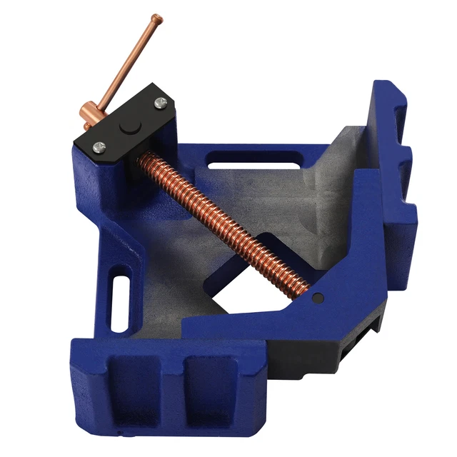 2 PCS 4 Inch Jaw Welder Welding Molding 90° Angle Corner Clamp On Bench ...