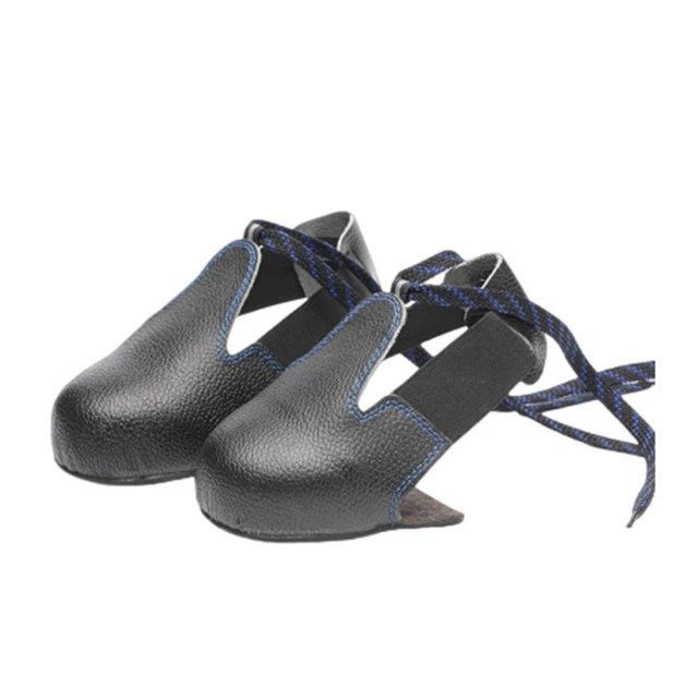 BREATHABLE LEATHER FOOT Protectors for Heavy Duty Industrial Use £17.50 ...