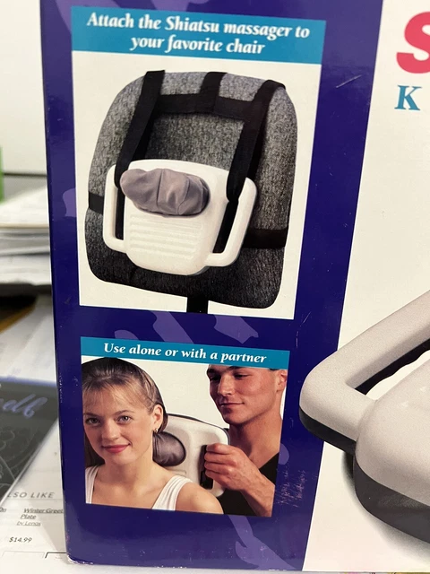 Homedics Samurai Pro Shiatsu Deep Kneading Neck Shoulder Massager 34 5422