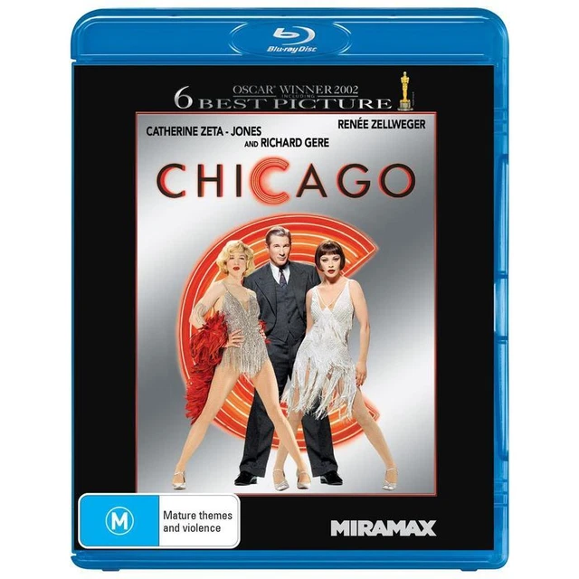 CHICAGO BLU-RAY | Catherine Zeta-Jones, Richard Gere | Region B EUR 16 ...