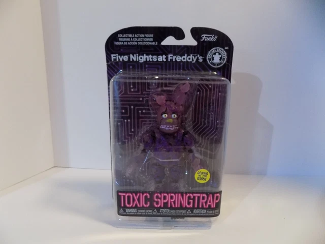 FUNKO FNAF FIVE Nights At Freddy's Toxic Springtrap GITD Action Figure ...