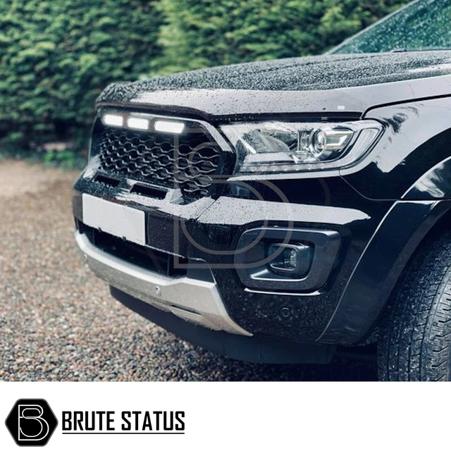 GRIGLIA LED PER Ford Ranger 2019-2021 Raptor Wildtrak Lucido Nero ...