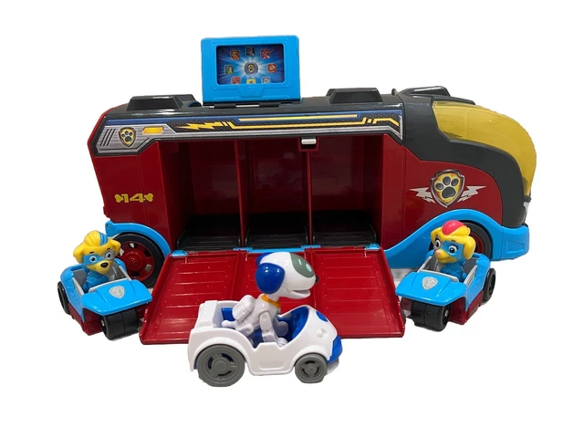 PAW PATROL MISSION Cruiser With Robodog Mighty Pups twins Ella And Tuck ...