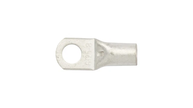 PIPE EYELET FITTING 25/M8, tin-plated copper KC25F8 /T2AU EUR 6,08 ...